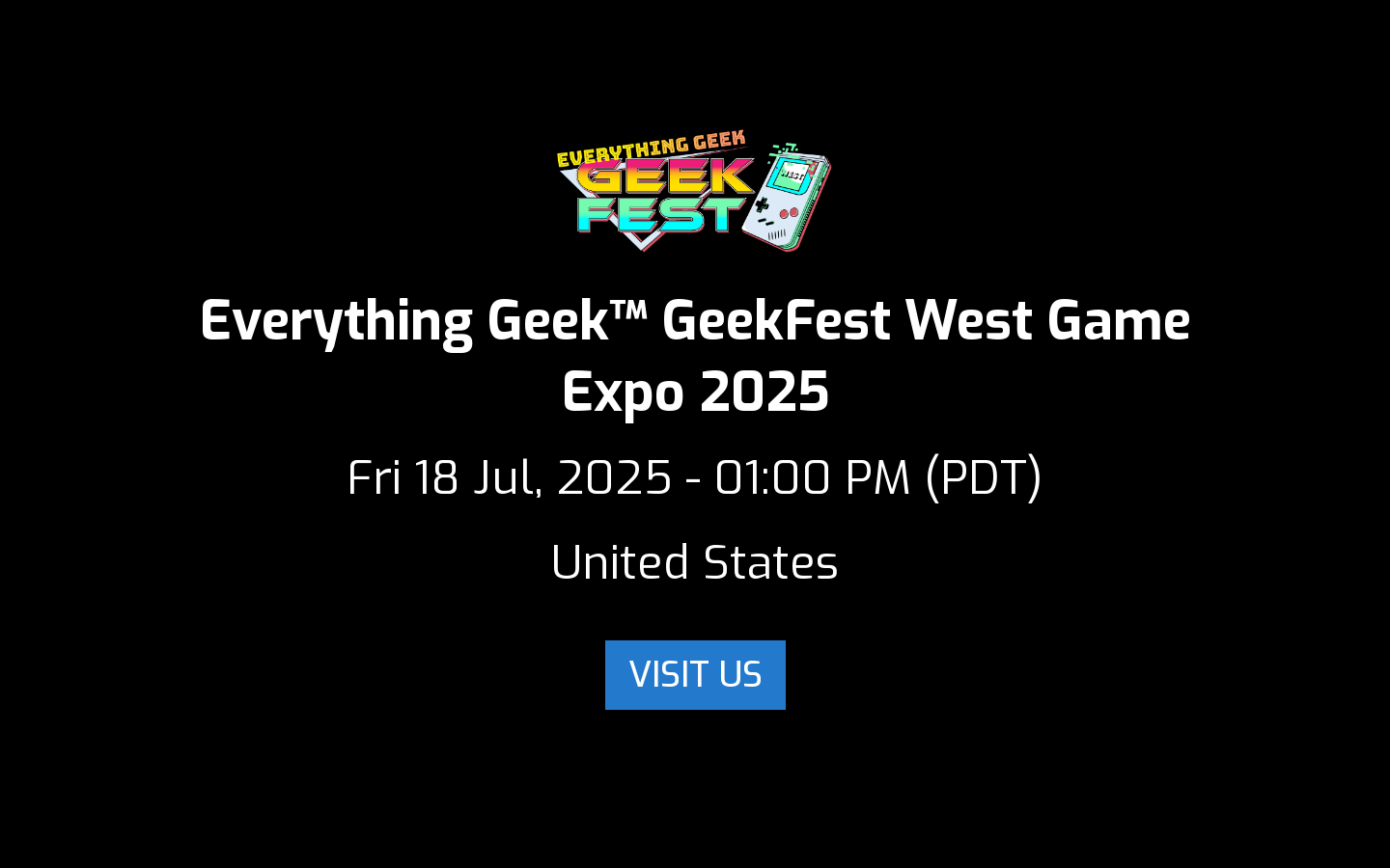 GeekFest West Game Expo 2024 - Everything Geek™